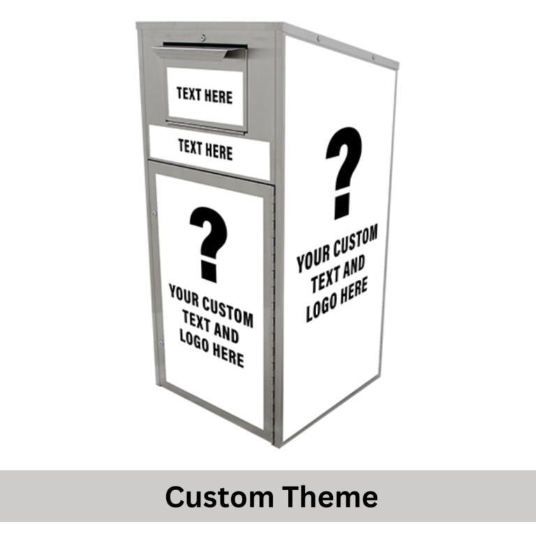 Large Amnesty Drop Box (46 Gallon) Stainless Steel (810) - American ...