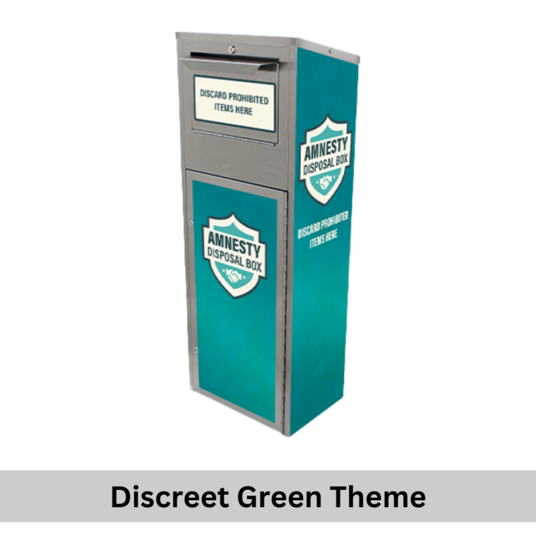 Medium Amnesty Drop Box (20 Gallon) Stainless Steel (720)