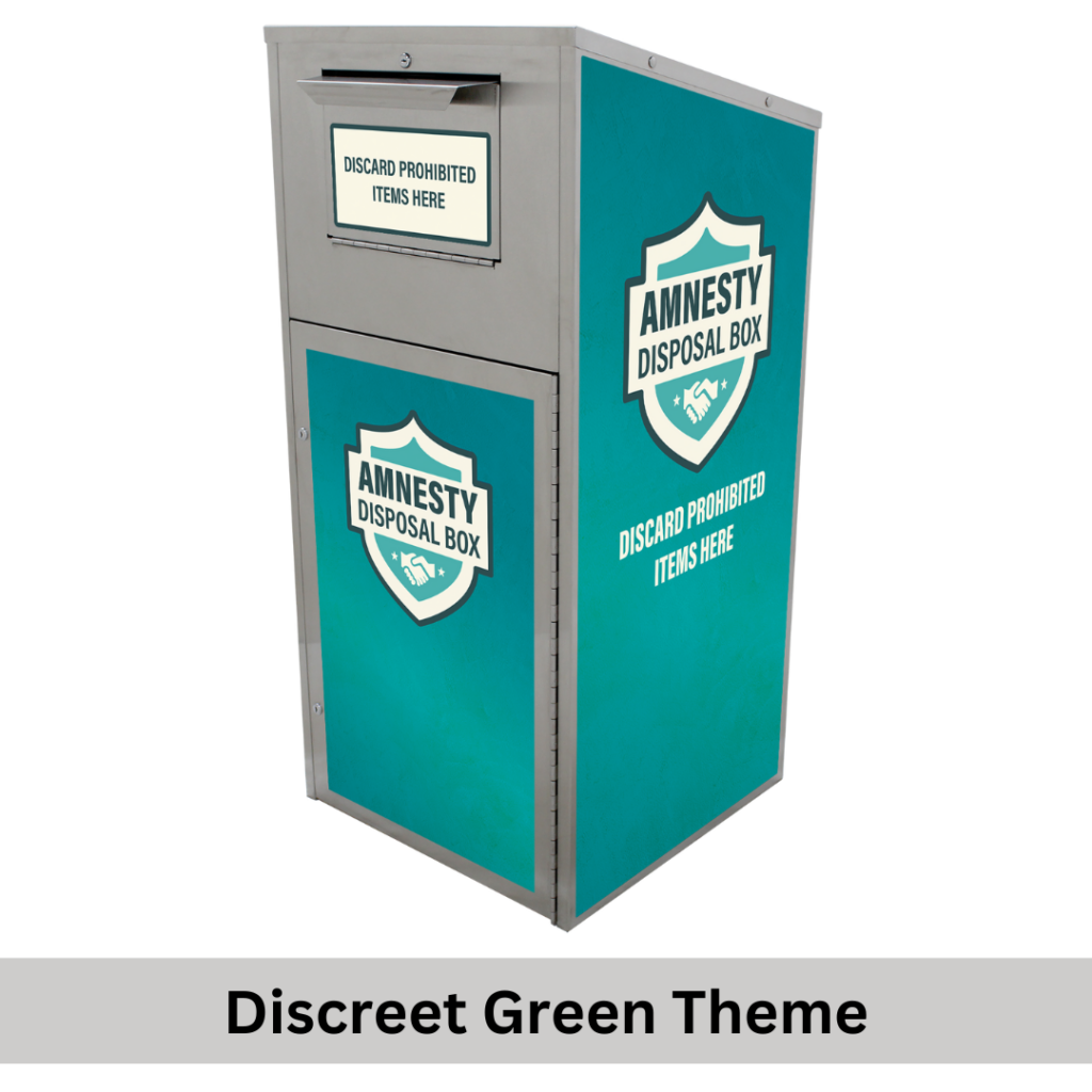 Large Amnesty Drop Box (46 Gallon) Stainless Steel (810) - American ...