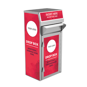 Extra-Small Document Drop Box (450) On Wall - American Security Cabinets