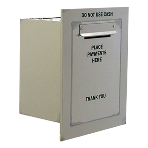 Small Payment Drop Box (500) In Wall - American Security Cabinets