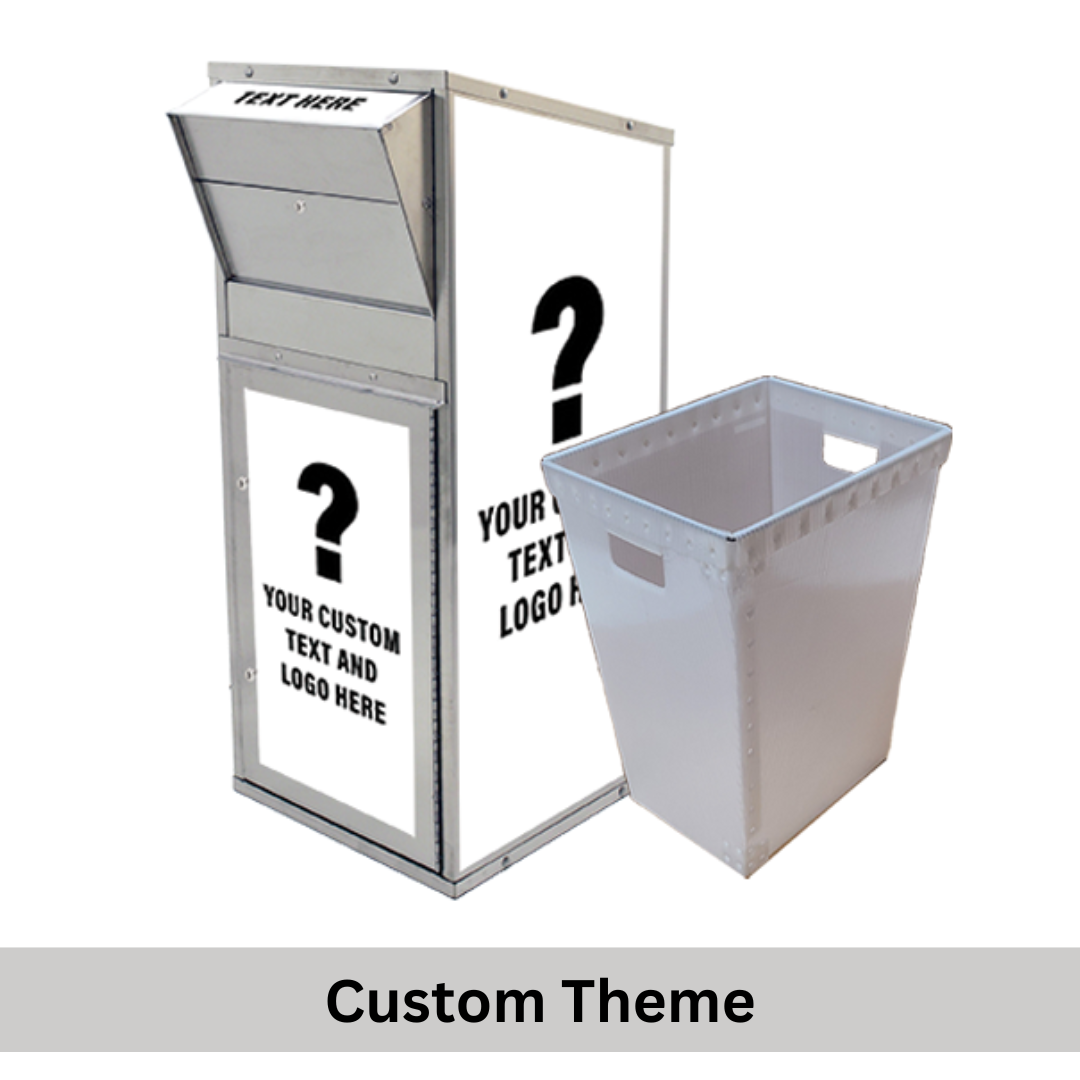 Large Library Book Return (710) with Plastic Collection Container ...