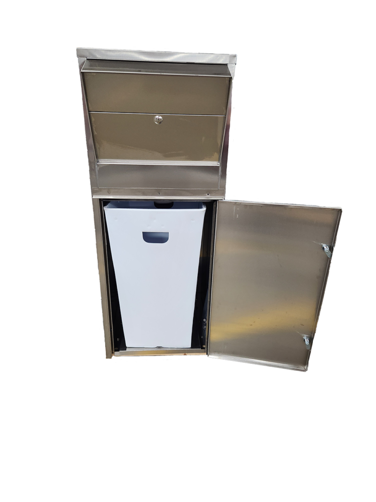 Large Payment Drop Box (710) with Plastic Collection Tote
