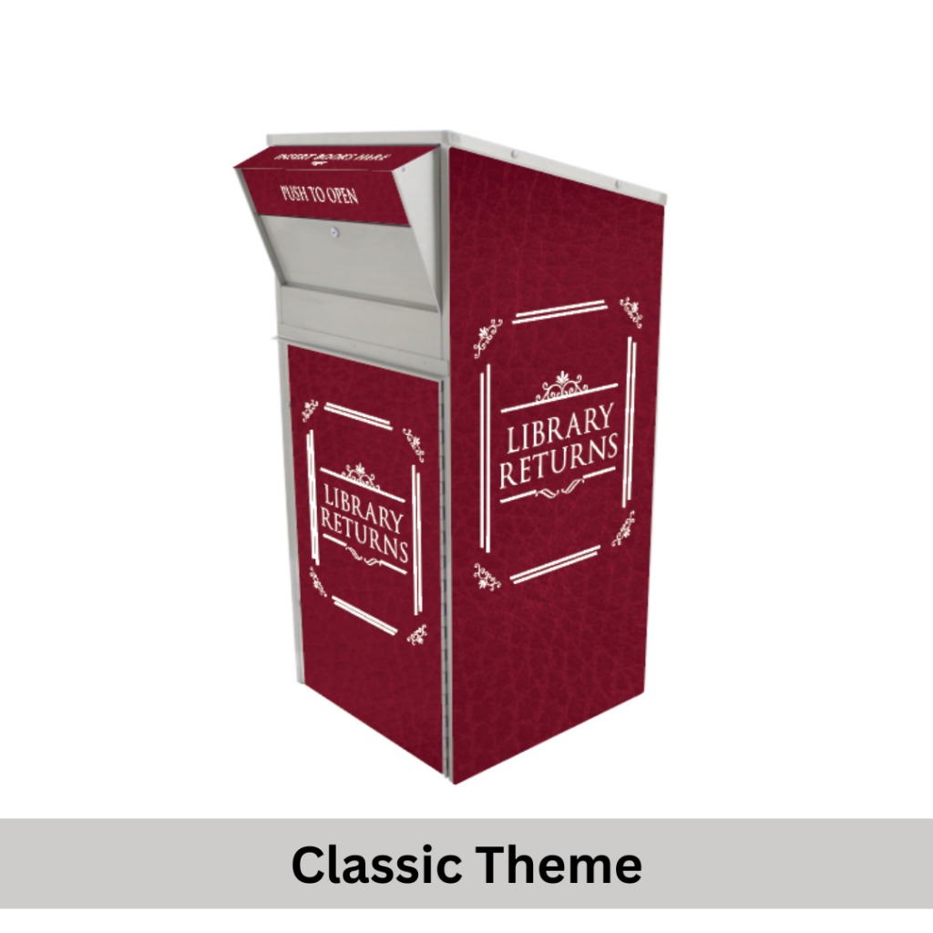 Large Library Book Return (810) with Depressible Floor - American ...