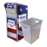 Large Ballot Drop Box (710) with Plastic Collection Tote