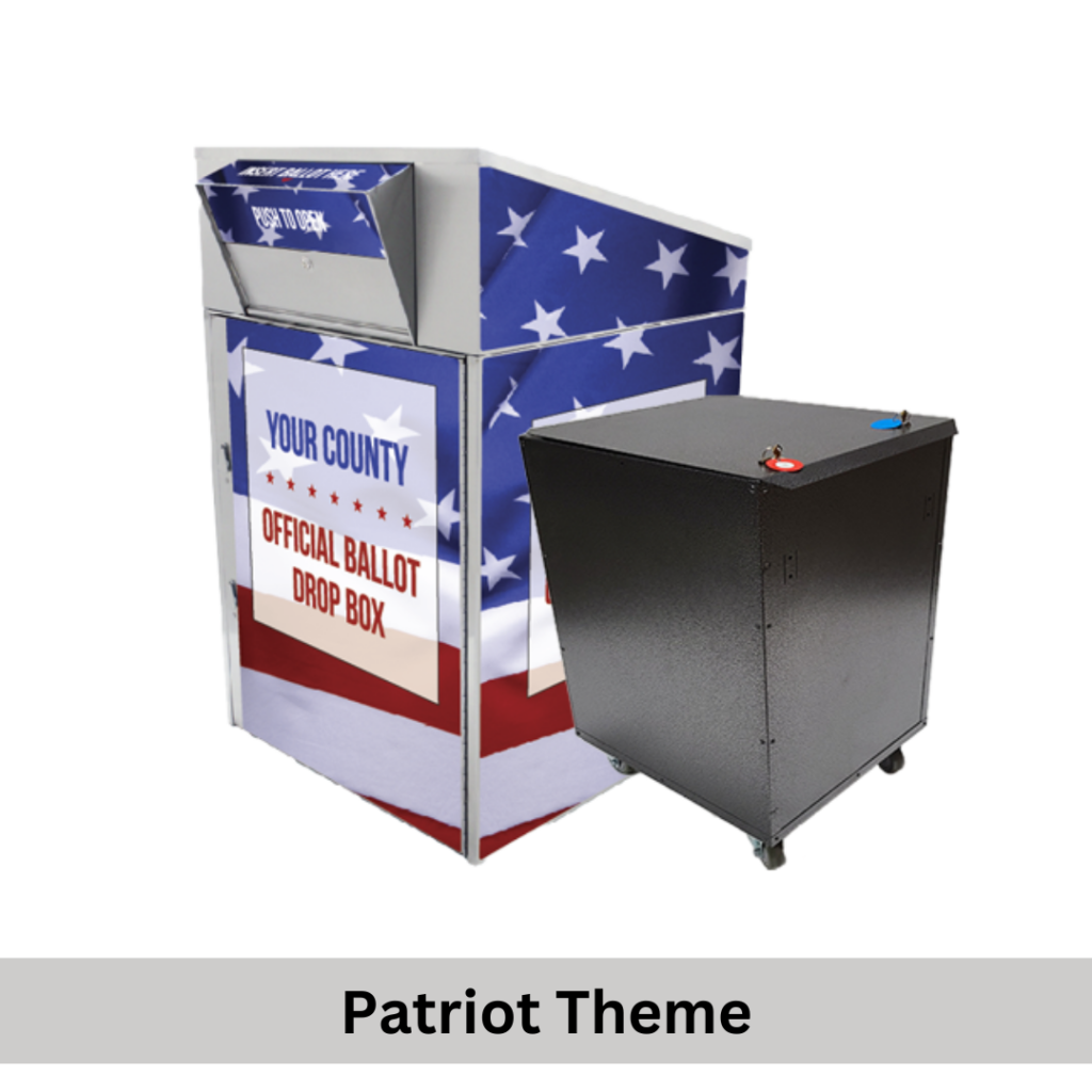 Extra Large Ballot Drop Box (910) with Transfer Cart - American ...