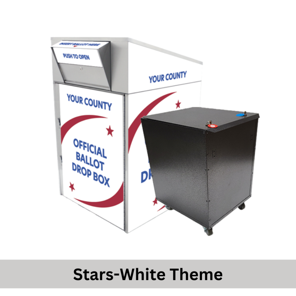 Extra Large Ballot Drop Box (910) with Transfer Cart - American ...