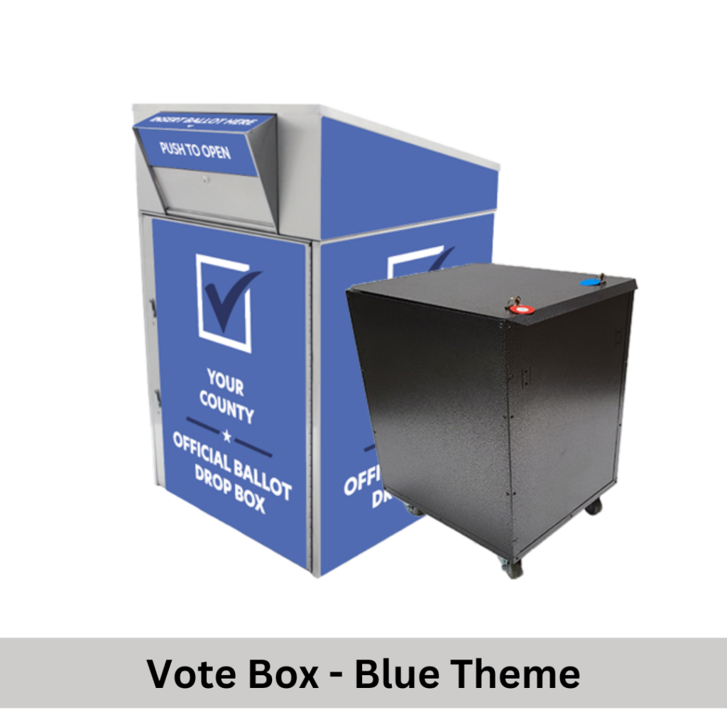 Extra Large Ballot Drop Box (910) with Transfer Cart - American ...