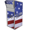 Flag Retirement Boxes - American Security Cabinets