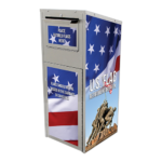 Interior Flag Retirement Drop Box
