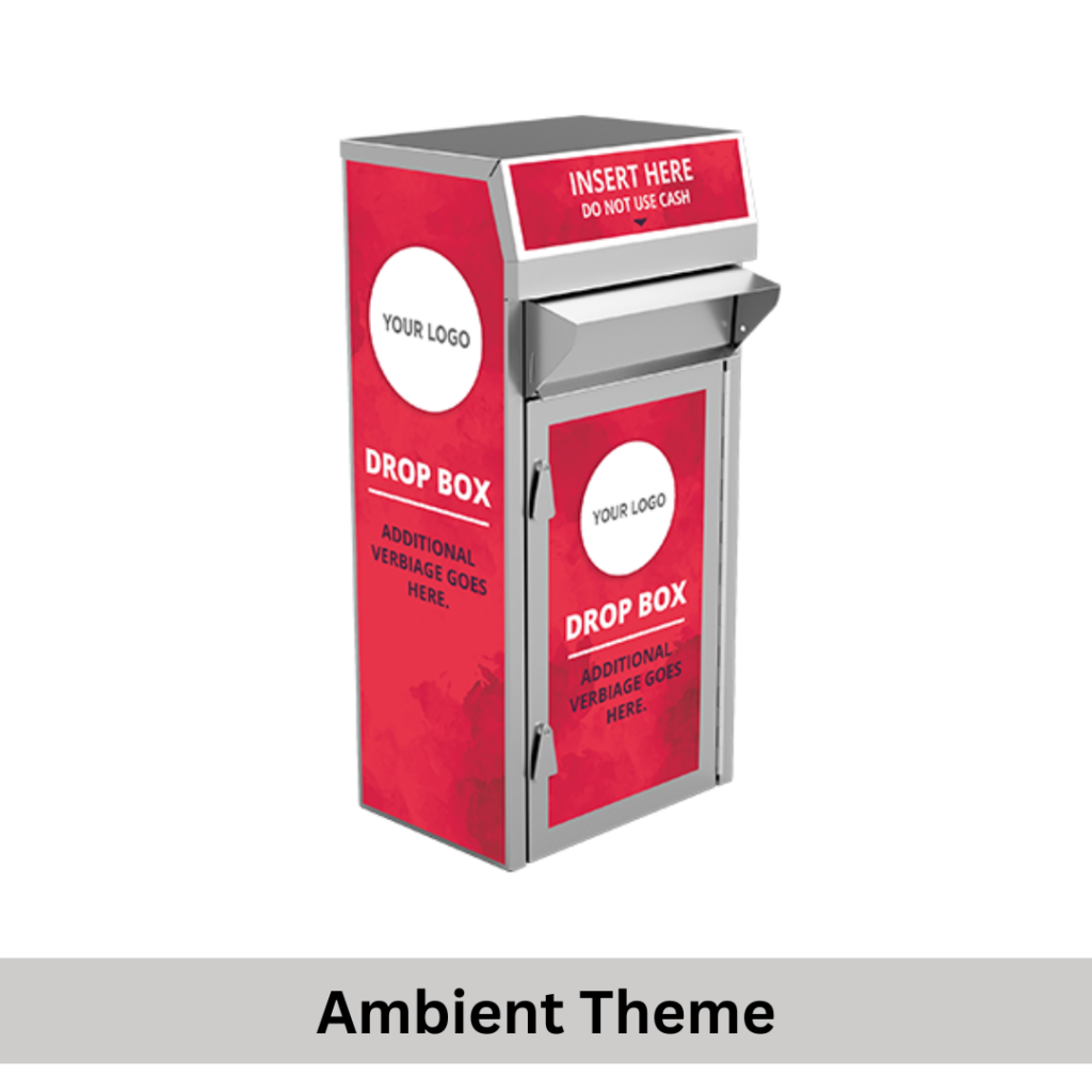Extra-Small Document Drop Box (450) On Wall - American Security Cabinets