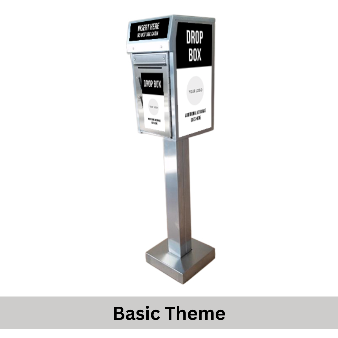 Small Payment Drop Box (500) Walk Up, On Concrete - American Security ...