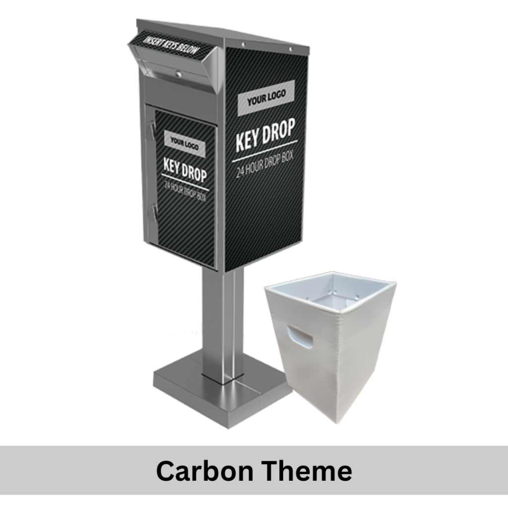 Medium Key Drop Box (610) with Plastic Collection Tote - American ...