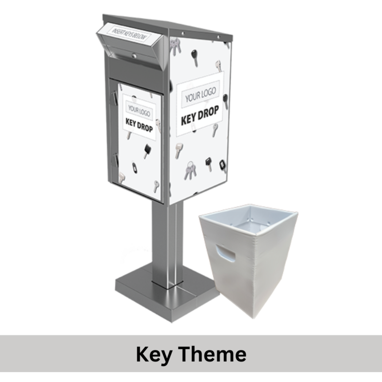 Medium Key Drop Box (610) with Plastic Collection Tote - American ...