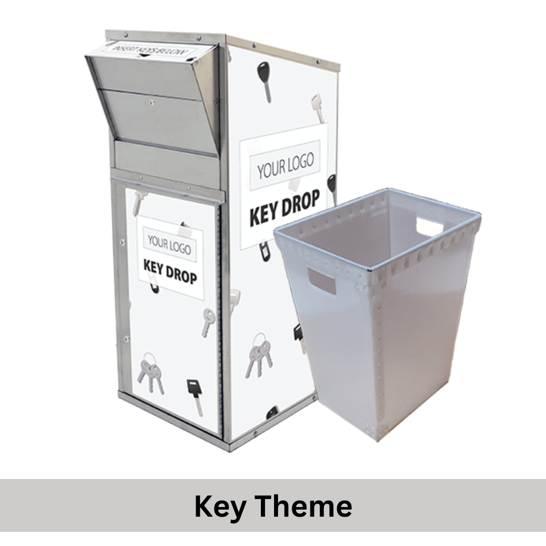 Large Key Drop Box (710) with Plastic Collection Tote - American ...