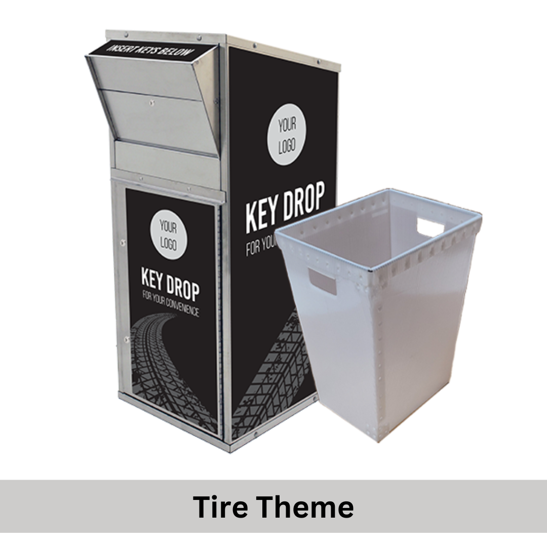 Large Key Drop Box (710) with Plastic Collection Tote - American ...