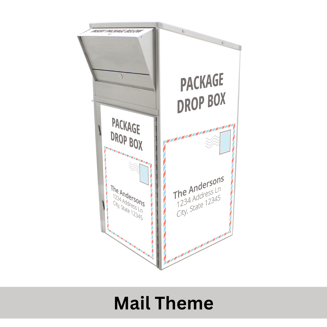 Large Package Drop Box (810) with Depressible Floor - American Security ...