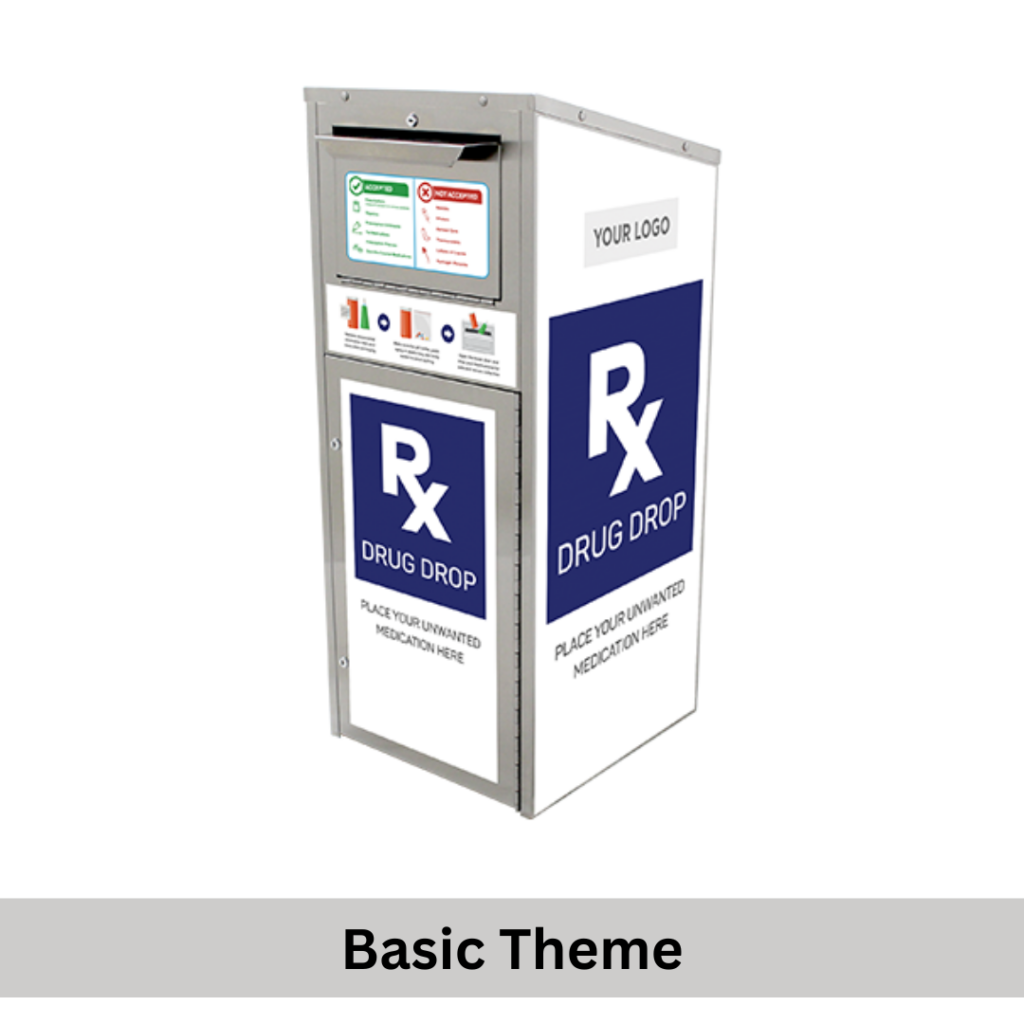 Large Medication Disposal Drop Box (28 Gallon) Stainless Steel (710 ...