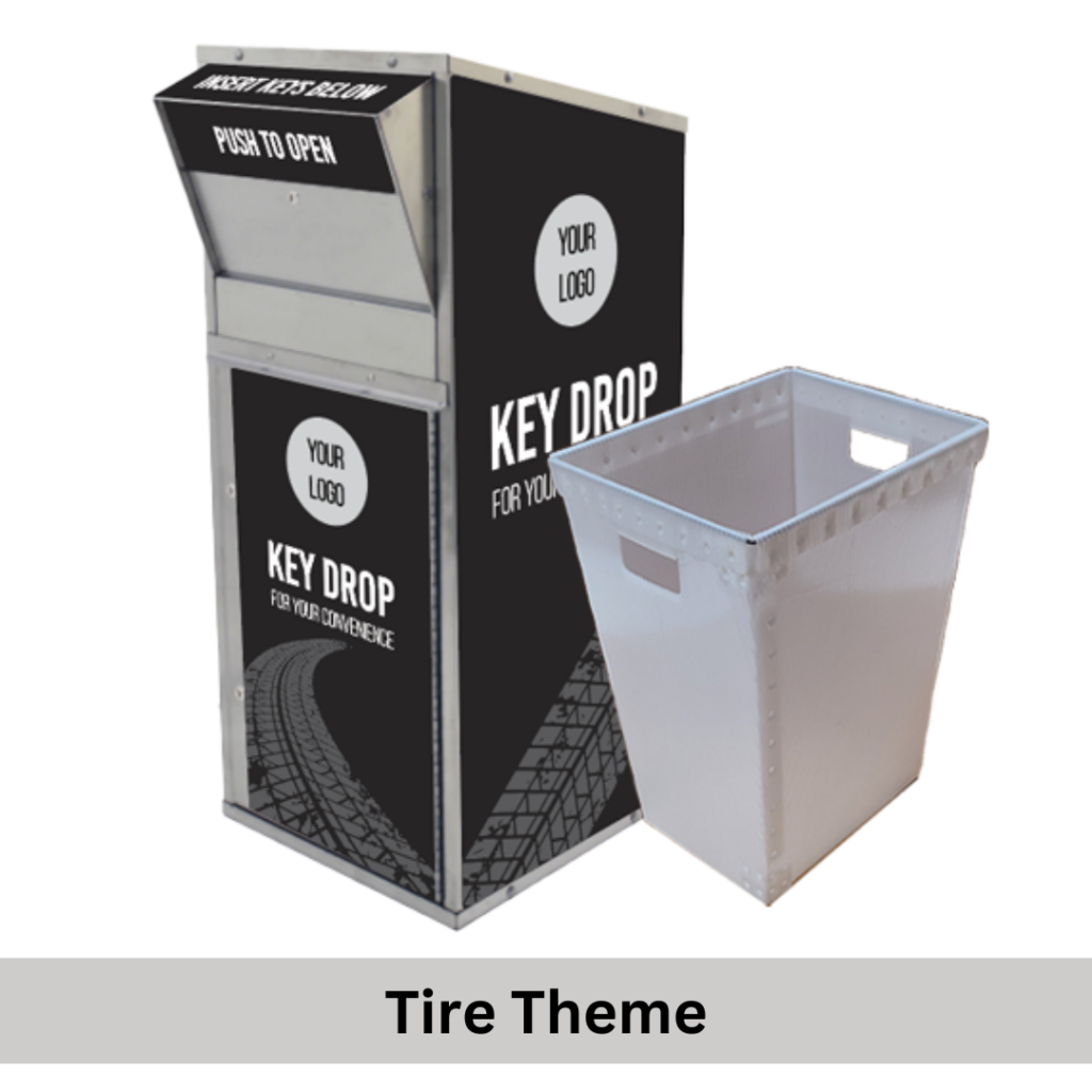 Large Key Drop Box (710) with Plastic Collection Tote - American ...