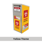 Large Sharps Disposal Drop Box (28 Gallon) Stainless Steel (710)