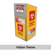Large Sharps Disposal Drop Box (46 Gallon) Stainless Steel (810)