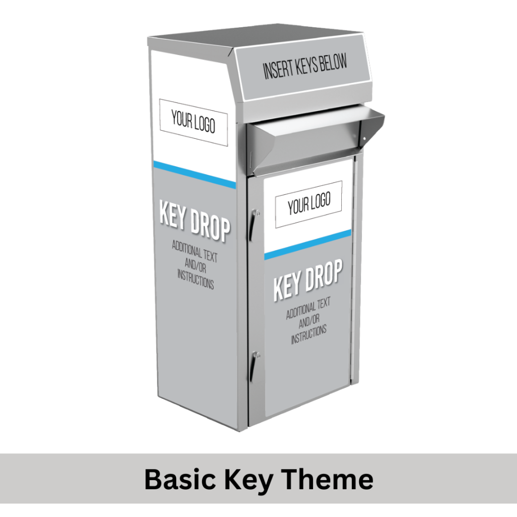 On Wall Key Drop Box (450) - American Security Cabinets