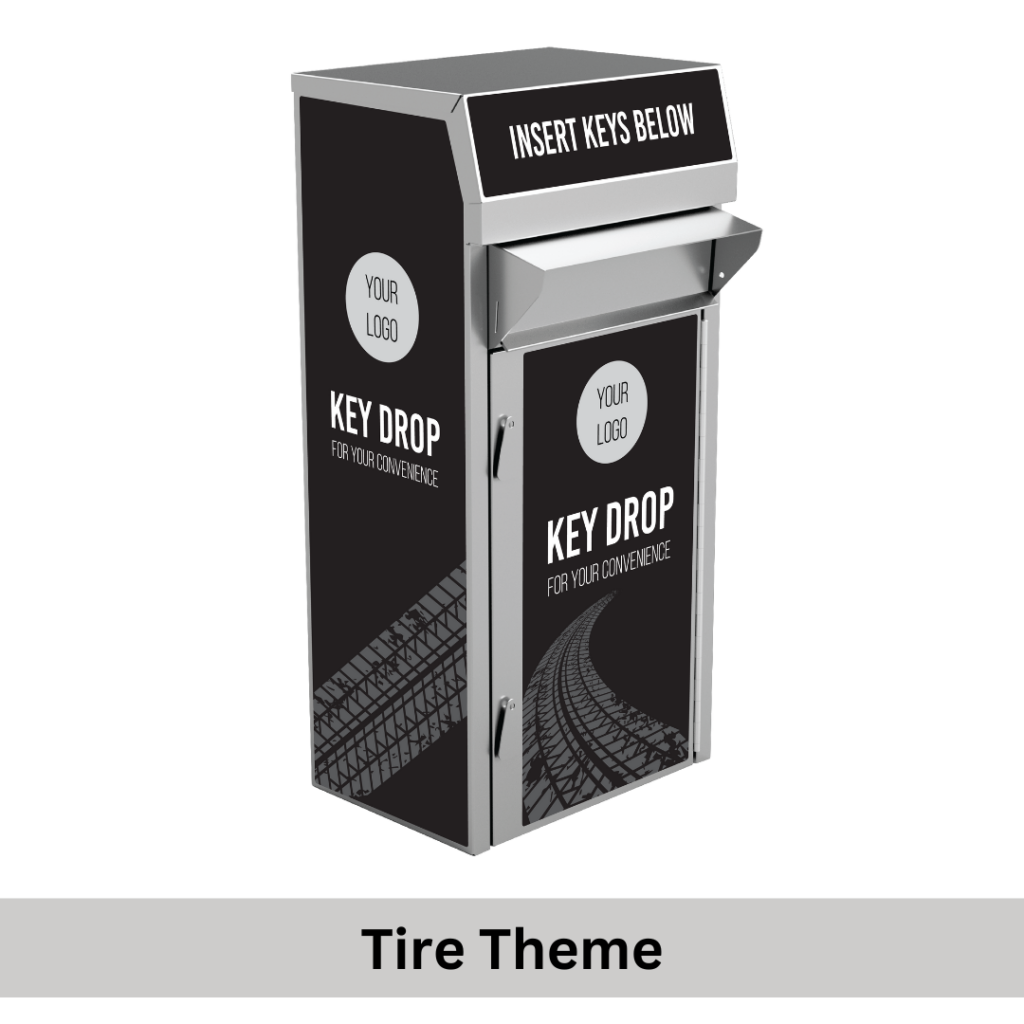On Wall Key Drop Box (450) - American Security Cabinets