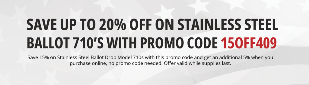 Ballot Drop Boxes - American Security Cabinets