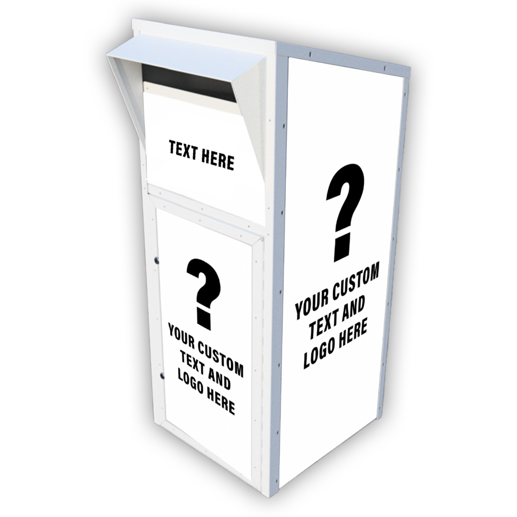 Large Library Book Return (710-ACM) Aluminum Composite Material ...