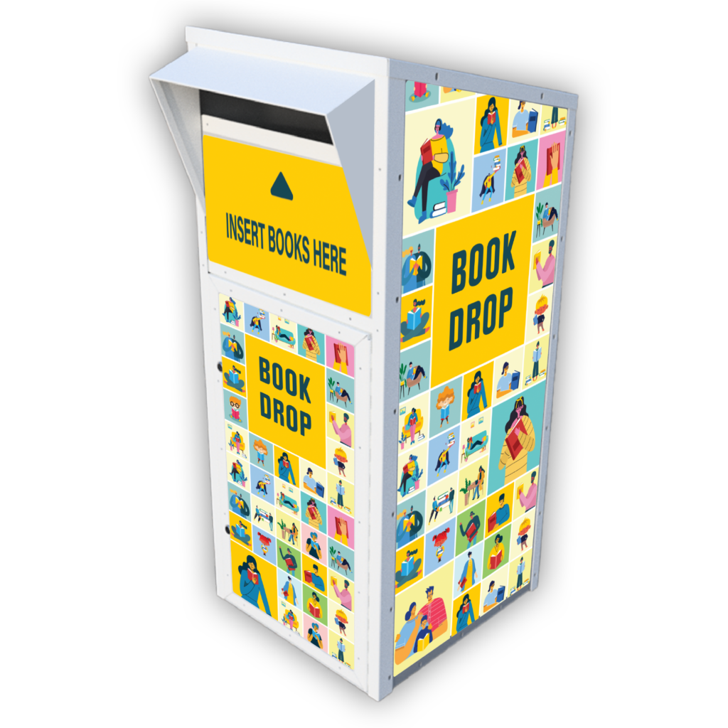 Large Library Book Return (710-ACM) Aluminum Composite Material ...