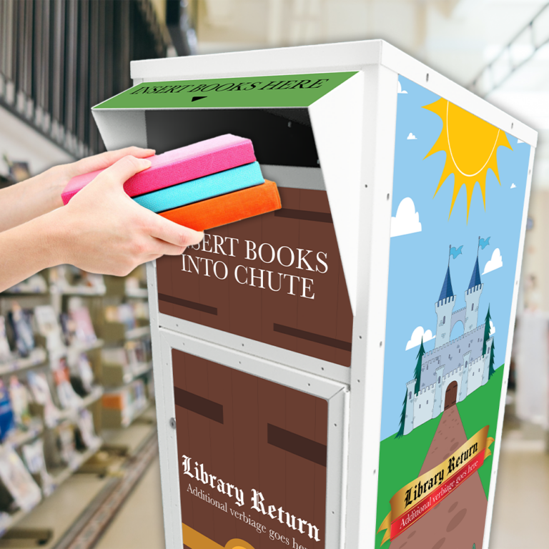 Large Library Book Return (710-ACM) Aluminum Composite Material ...